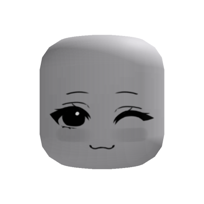Cute Chibi Wink Anime Face