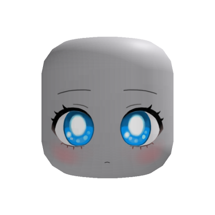 Twinkle Anime Face Blue