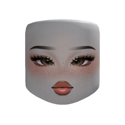 Preppy Freckled Popular Makeup Face (Customizable)