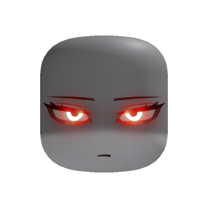 Shadowed Revenge Look Face Red Glowing Eyes