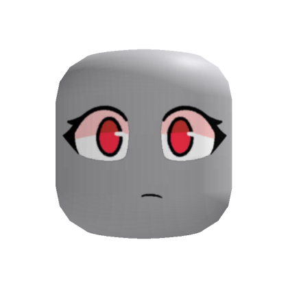 Red Ruby Eye Girl Face