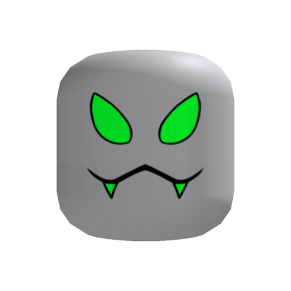 Green Poison Zombie Alien Fangs Face - Roblox