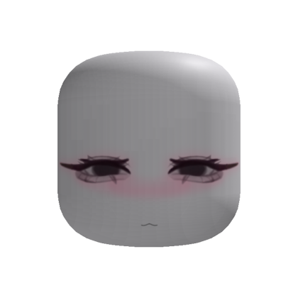 Cute Flustered Emo Face