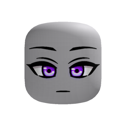 Purple Tyrant Monarch Face