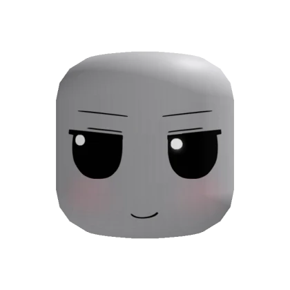 moe chibi cute anime smirk face