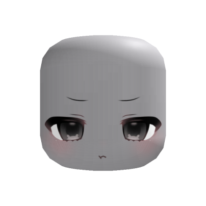 adorable tsundere anime face