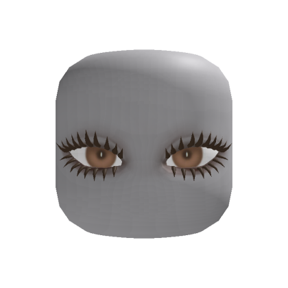 Eye Lashes Doll Head - Roblox