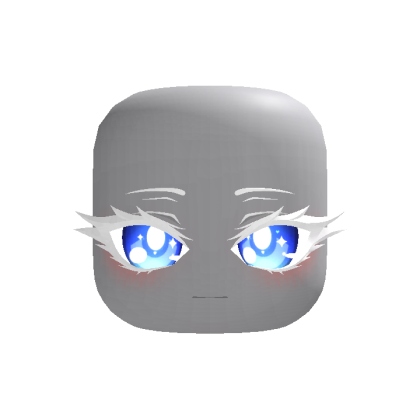Animated Cute Anime Chibi - Blue