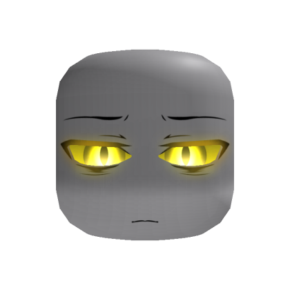Shadowed Demon With Yellow Glowing Following Eyes