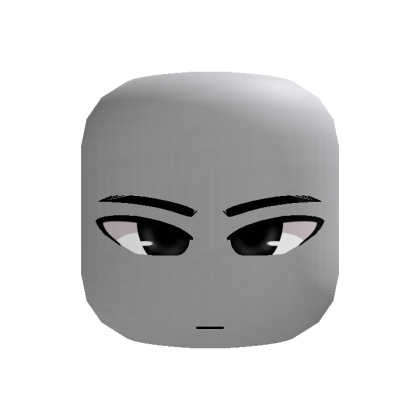 intimidating face