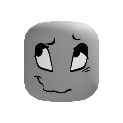 Flustered side look