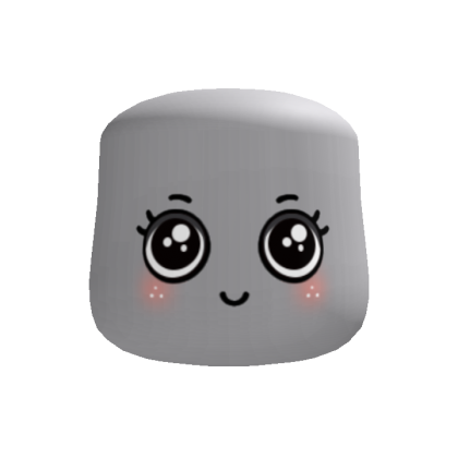 Blushing Glow Happy Face (recolorable)