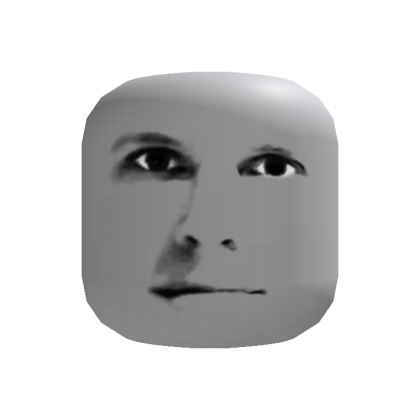 Realistic Man Stare Face