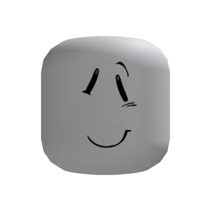 Twisted Smile Face (Recolorable)
