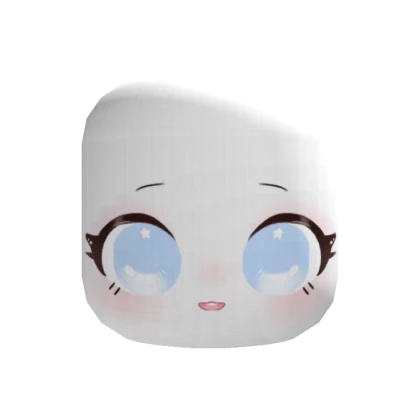Shy Cute Chibi Maquillaje Blush Face