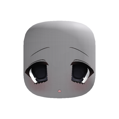 (animated) cute surprised 2000s moe face