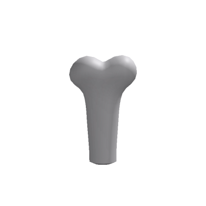 Bone Sticking Out (Recolorable) - Roblox