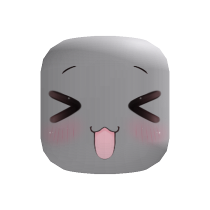 silly happy chibi face