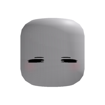 Animated Squinting Chibi Face