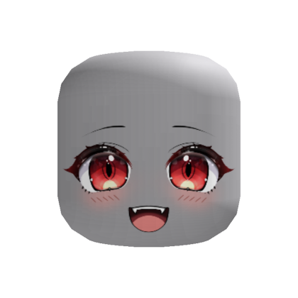 Vampire Halloween Kawaii Anime Red Eyes Cute Fangs