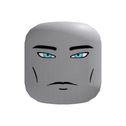 Handsome Mog Face (Ice Blue Eyes)