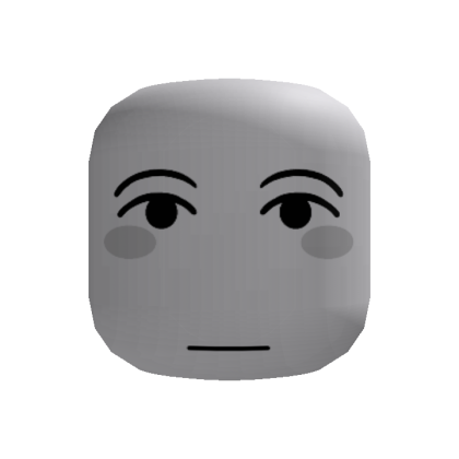 Blank stare face