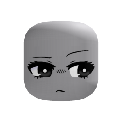 Cute Confused Chibi Face