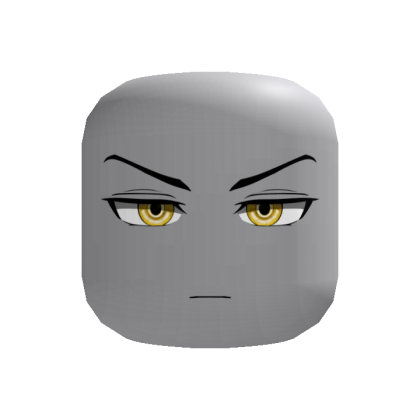 Serious Face - Yellow