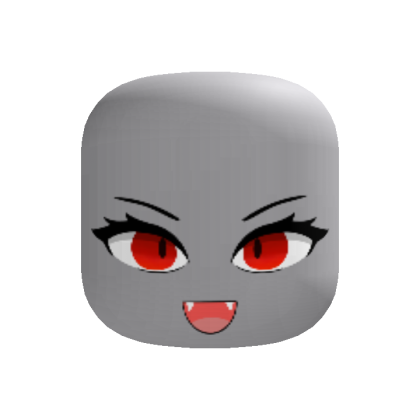 Cute Vampire Anime Girl Face