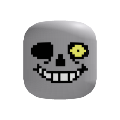 Sans Undertale Glowing Eye Yellow