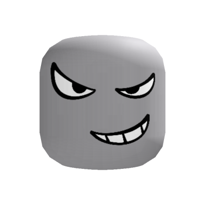 Evil Mad Sinister Silly Doodle Face (Recolorable)