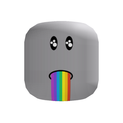 Rainbow Barf Face - Roblox