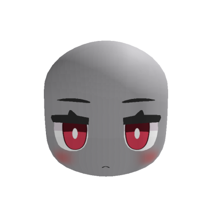 Luna Cutie Doll Head (ojos rojos)