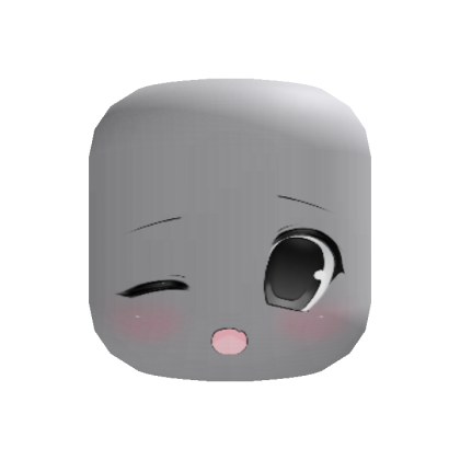 cutecore kawaii chibi winky anime face