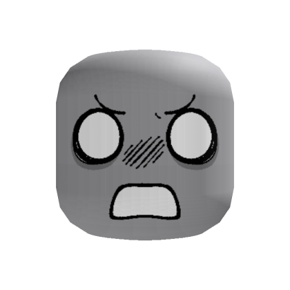 Screaming Yell Scene Face (Recolorable)