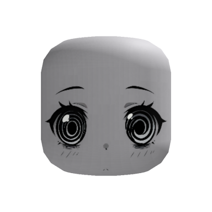 dizzy moe emo goth chibi anime face