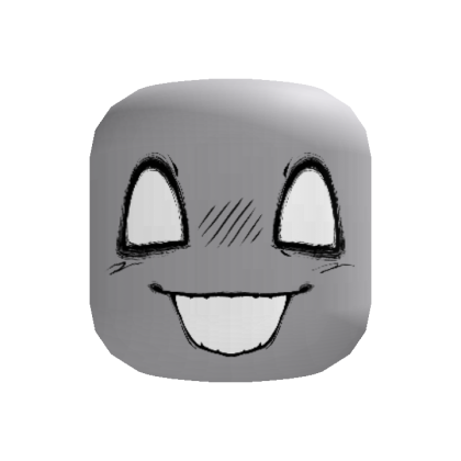 Scene emo silly grin (Recolorable)