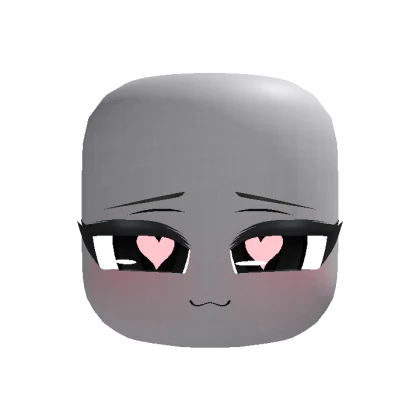 Animated Kawaii Chibi Smug Face- Heart
