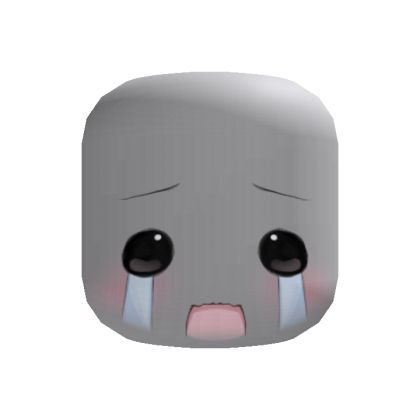 chibi kawaii crying face