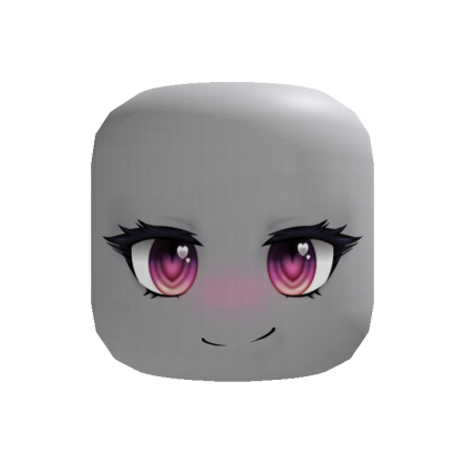 Heart Purple Pink Eye In Love Face