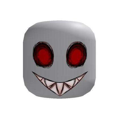 Crazy Scary Devious Smile Face