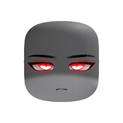 Red Shadowed Powerful Glowing Demon Face