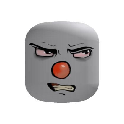 Angry Clown Face