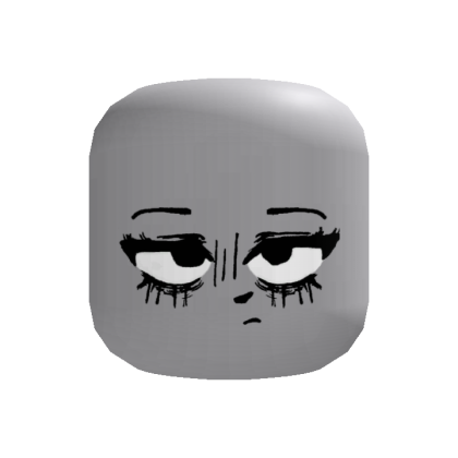 Unbotherd Goth Emo Punk Face
