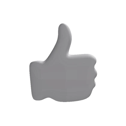 Animated Comedically Large Thumbs Up Head - Roblox
