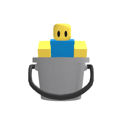 Animated Noob In Bucket