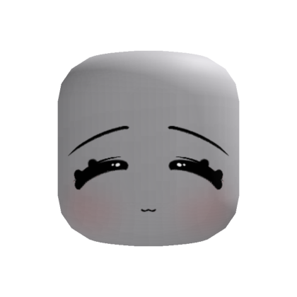 Kawaii Chibi Fox Eye Face (Recolorable)