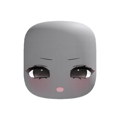 (animated) kawaii chibi smug foxy eyes face