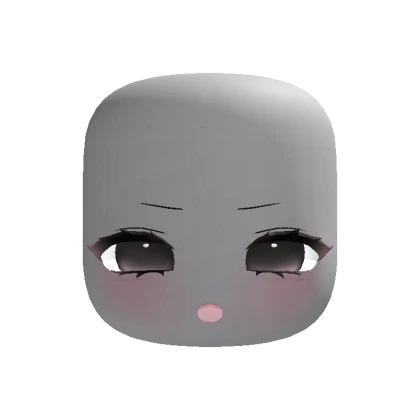 (animated) kawaii chibi smug foxy eyes face