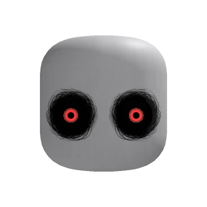 Crimson Glowing scary following eyes